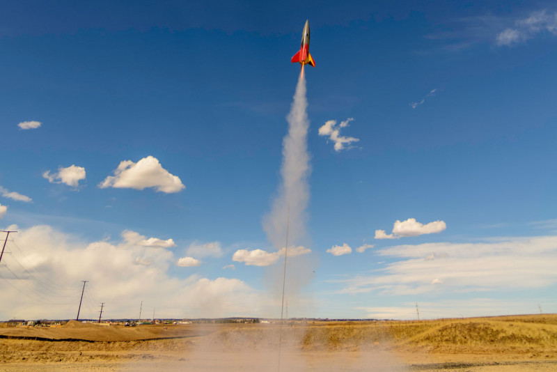 Three, Two, One... Student Rockets Launched