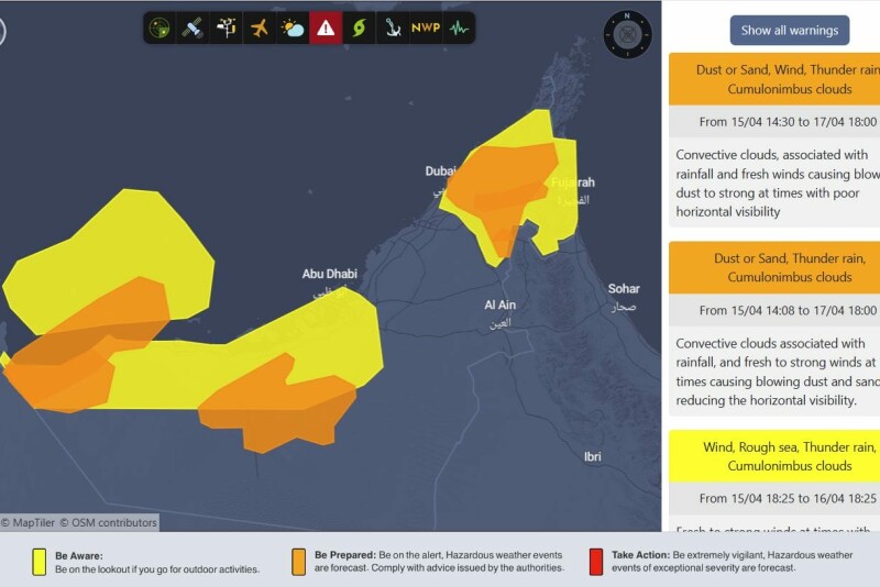 UAE weather Dubai rain alert: KHDA confirms all Dubai schools closed ...