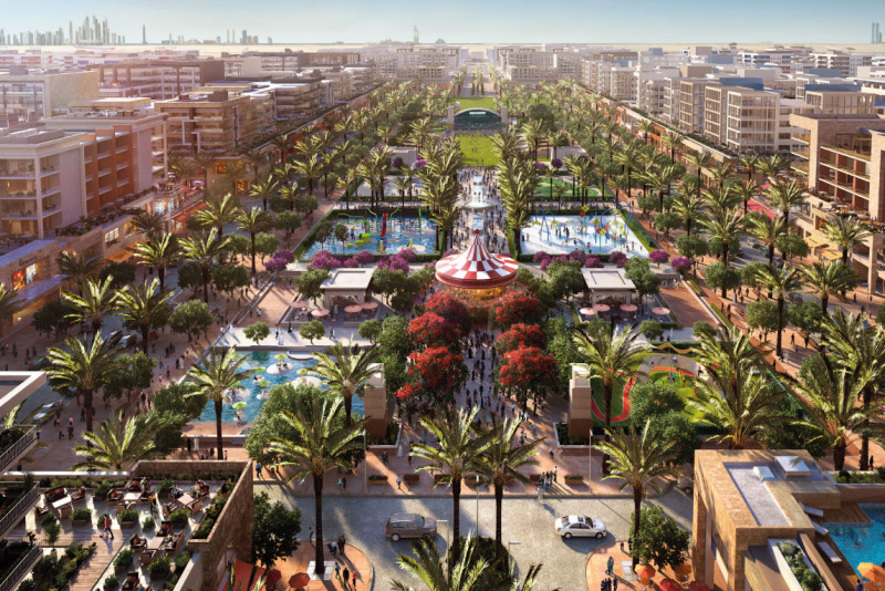 Nshama Town Square Area Guide - The best places to live in UAE