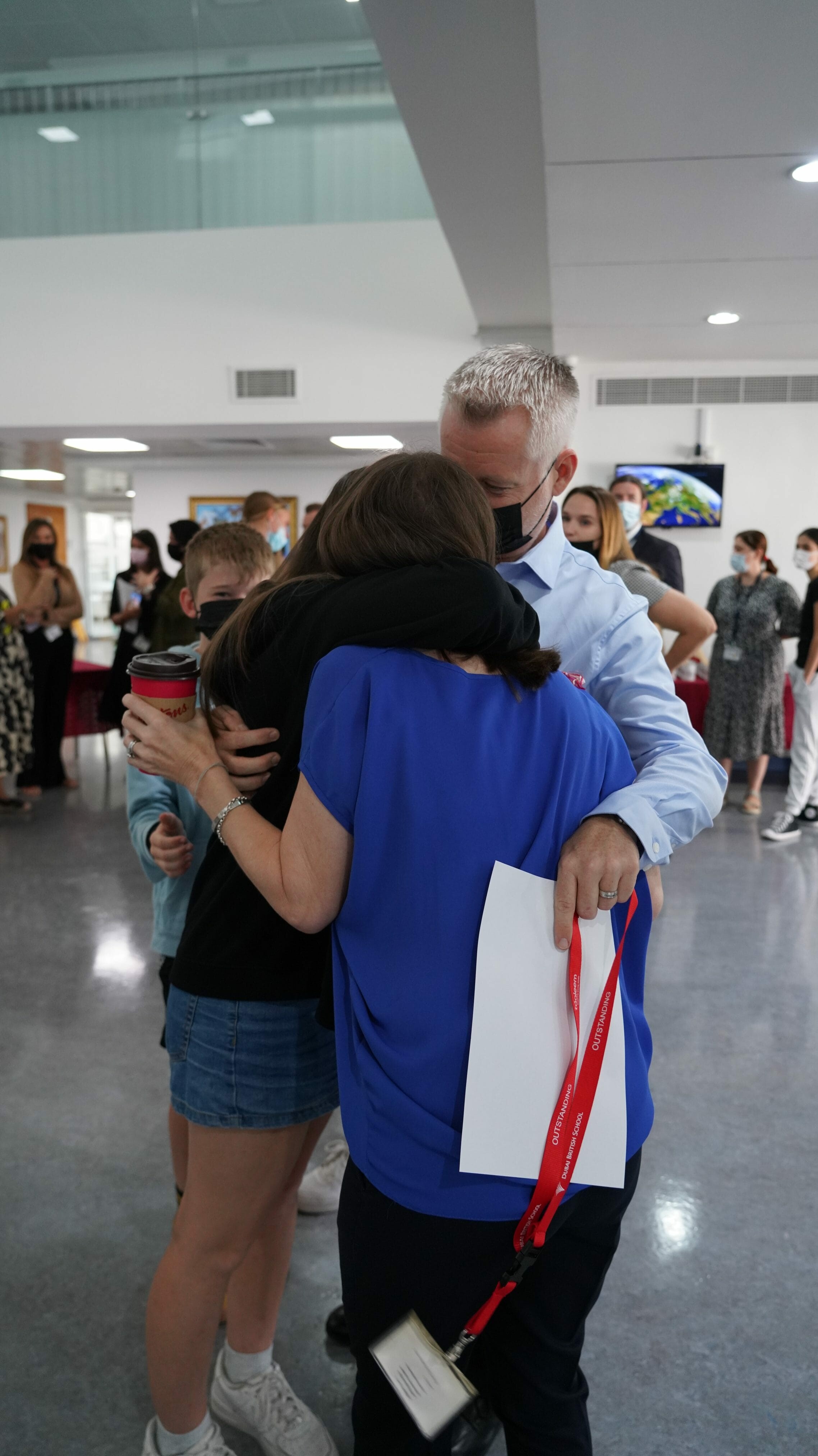 Hugs, tears and fist pumps: DBS Emirates Hills’ triumphant GCSE results ...