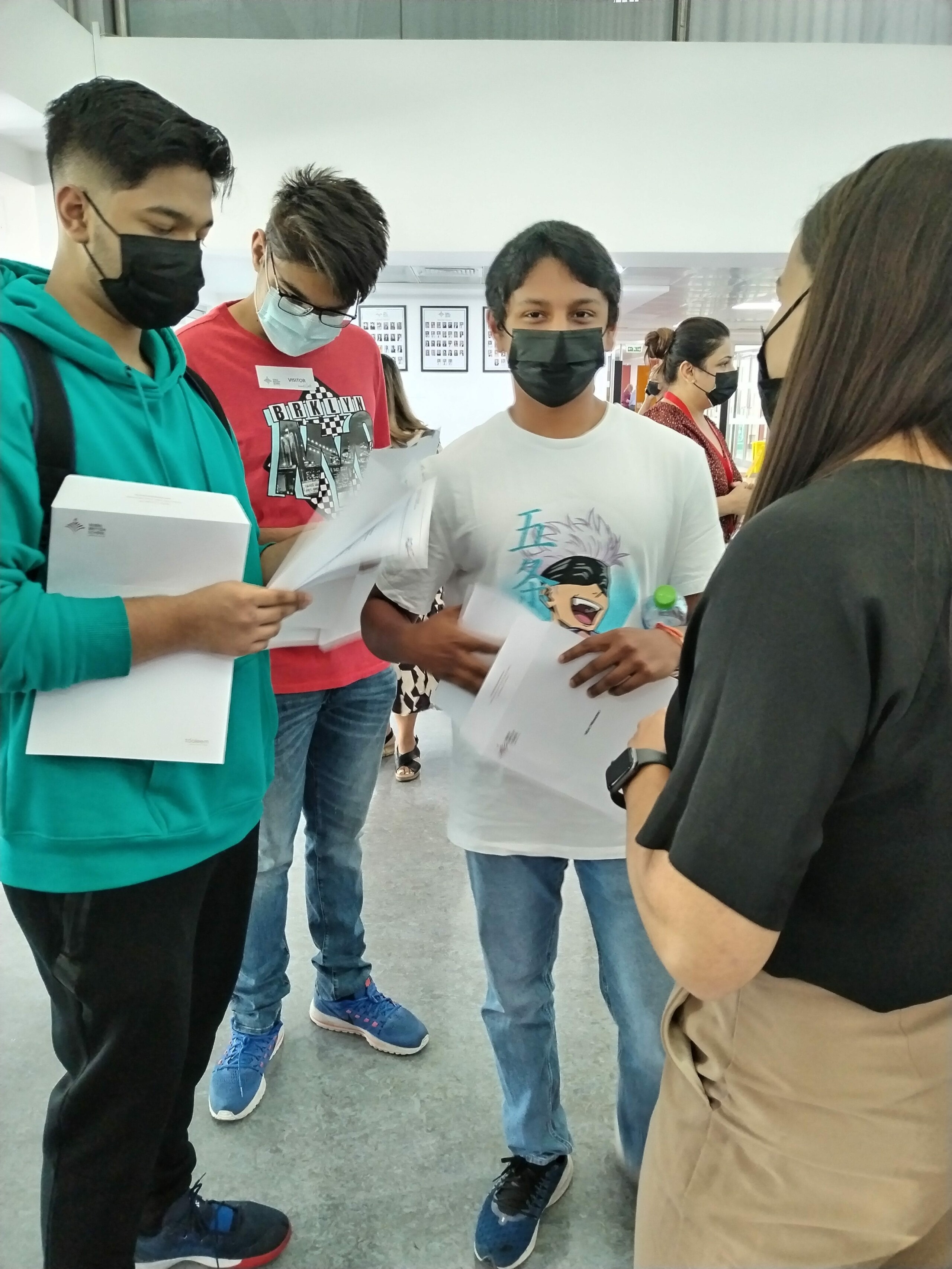 Hugs, tears and fist pumps: DBS Emirates Hills’ triumphant GCSE results ...