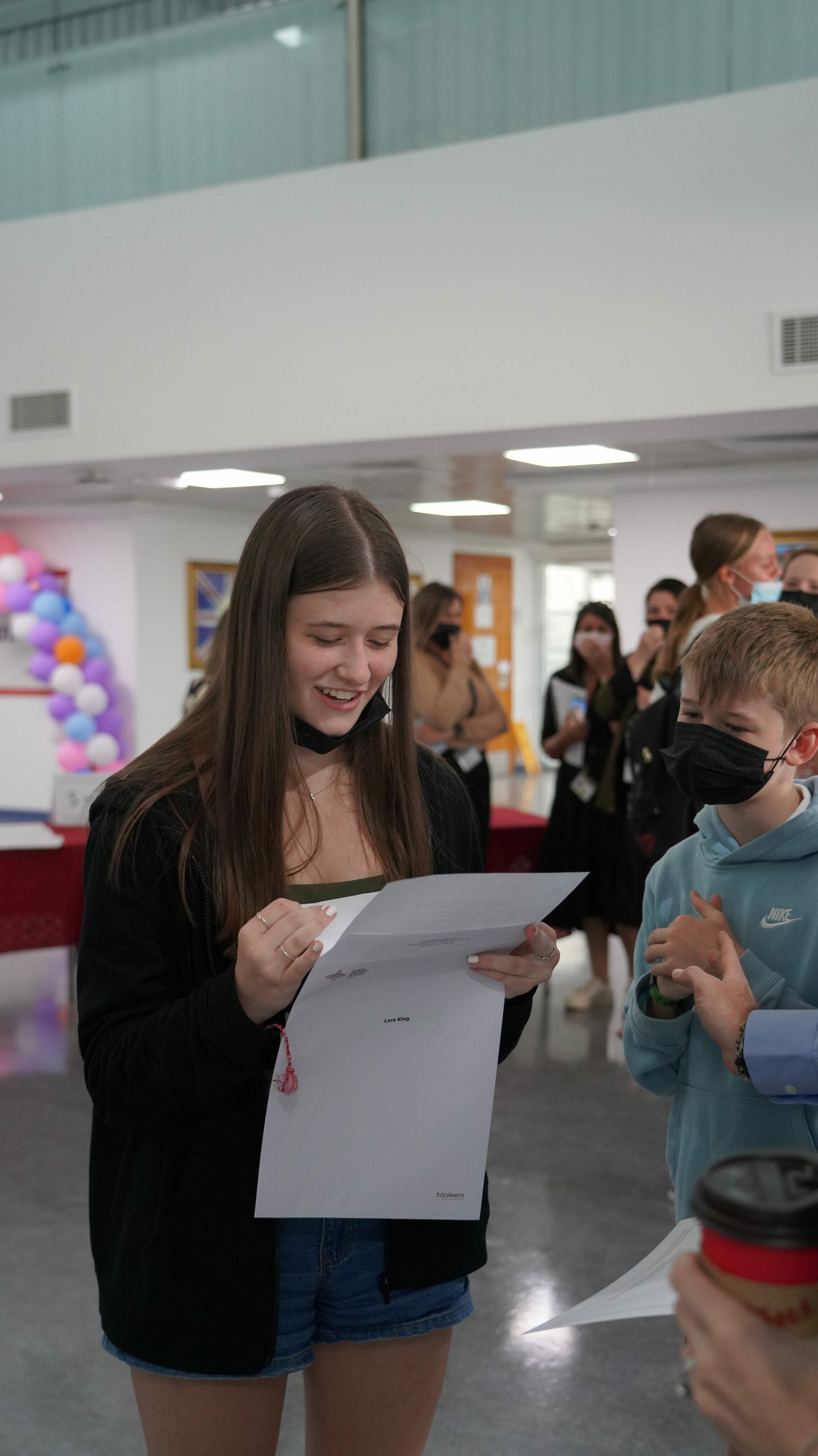 Hugs, tears and fist pumps: DBS Emirates Hills’ triumphant GCSE results ...