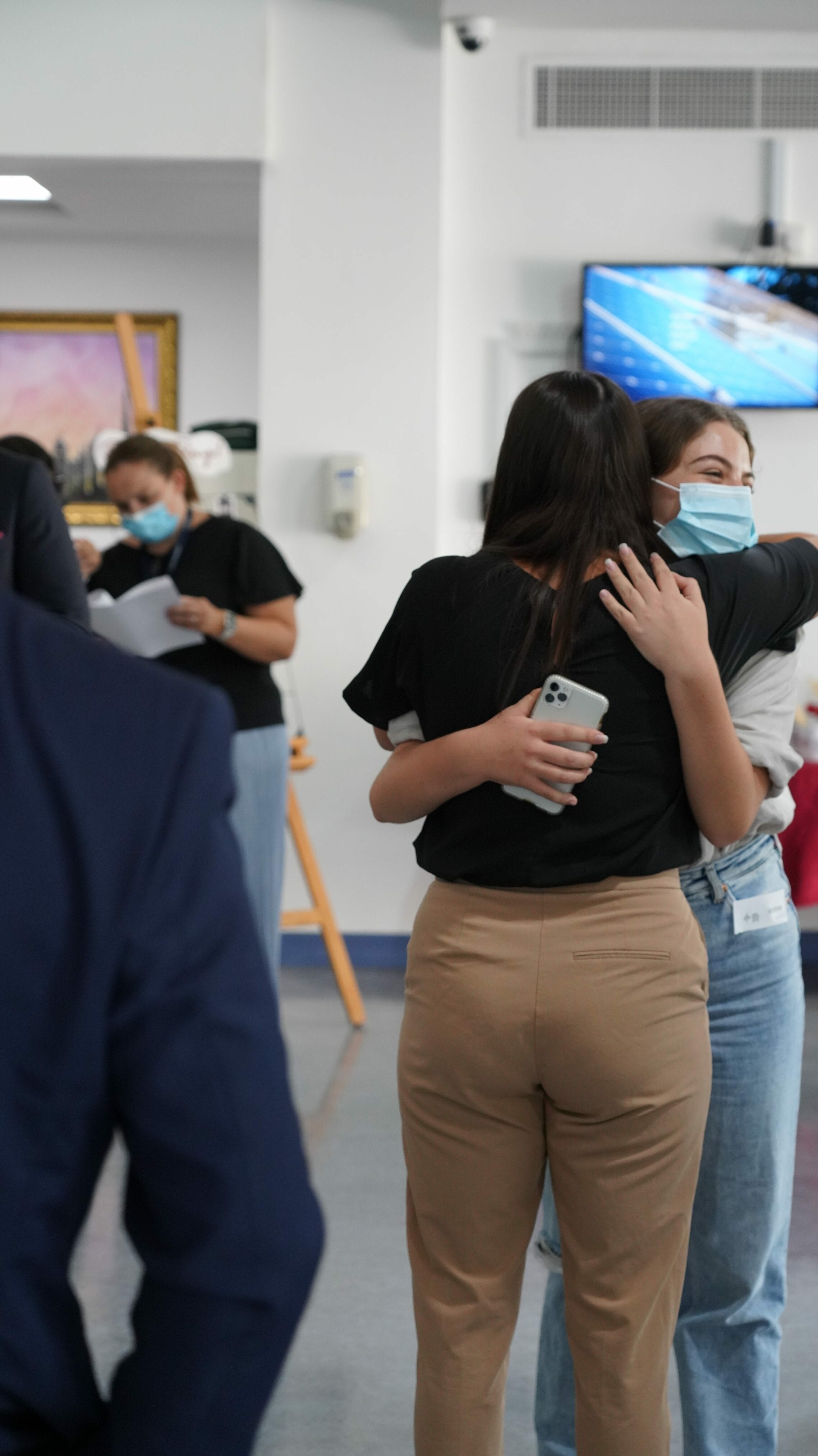 Hugs, tears and fist pumps: DBS Emirates Hills’ triumphant GCSE results ...